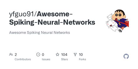 GitHub Yfguo91 Awesome Spiking Neural Networks Awesome Spiking Neural Networks