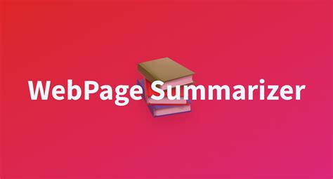 WebPage Summarizer A Hugging Face Space By Mr Vicky 01