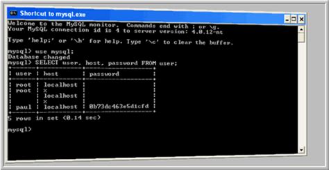 Installing And Testing MySQL 4 On Windows Articles DMXzone COM
