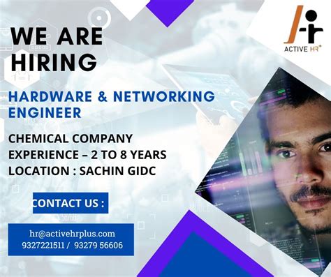 Rudra Singh On Linkedin We Are Hiring Hardware And Networking Engineer Chemical Engineering…