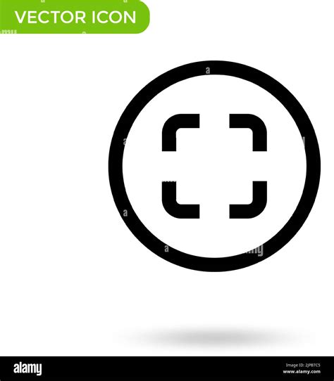 QR Code Scanner Icon Minimal And Creative Icon Isolated On White Background Vector