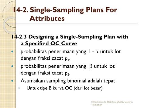 Ppt Lot By Lot Acceptance Sampling For Attributes Powerpoint Presentation Id 6269776