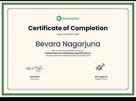 Nagarjuna Bevara On Linkedin Im Happy To Share The Completion