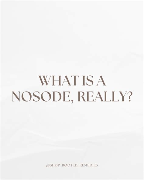 What Is A Nosode Really Rooted Remedies
