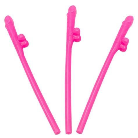 8 X Hen Night Willy Straws Hen And Stag Do Party Other Party Tableware