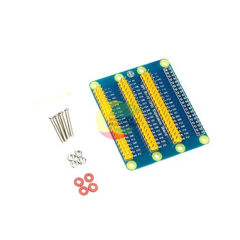 Buy Raspberry Pi 4 Model B Gpio Extension Board 3 X 40 Pin Gpio Adapter