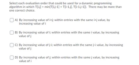 Solved Computer Science Dynamic Programming