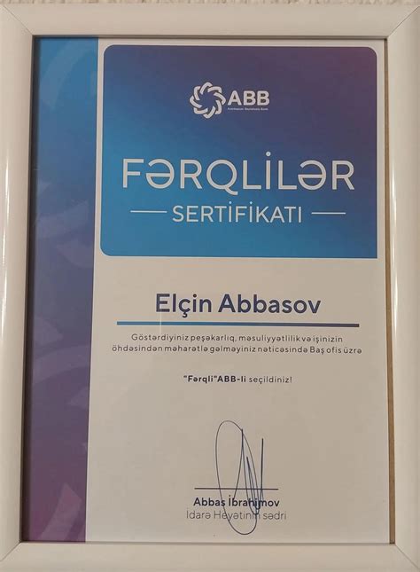 elchin abbasov on linkedin abb 3cürüb fərqlilər 💙 10 comments