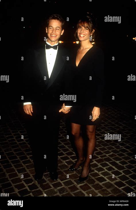 Beverly Hills Ca January 19 L R Actor Kirk Cameron And Actress