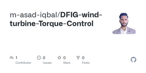 Github M Asad Iqbal Dfig Wind Turbine Torque Control