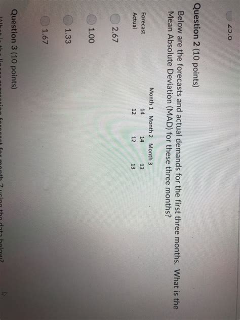Solved Question Points What Is The Linear Regression Chegg