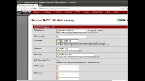 Pfsense DHCP Server Part EN YouTube