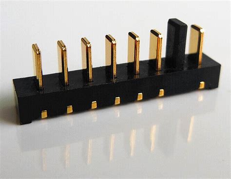 Mm Pitch Laptop Battery Connector Male Right Angle Pins Kls Connector
