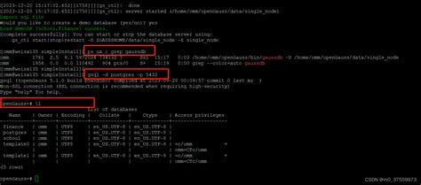 Opengauss：极简版安装 Csdn博客