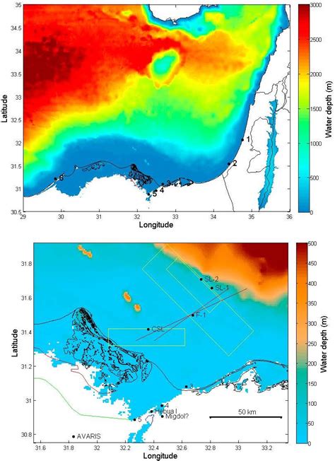 Details Of The Domain Used For The Tsunami Propagation Model General