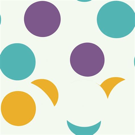 Premium Vector Seamless Colorful Abstract Dots Pattern