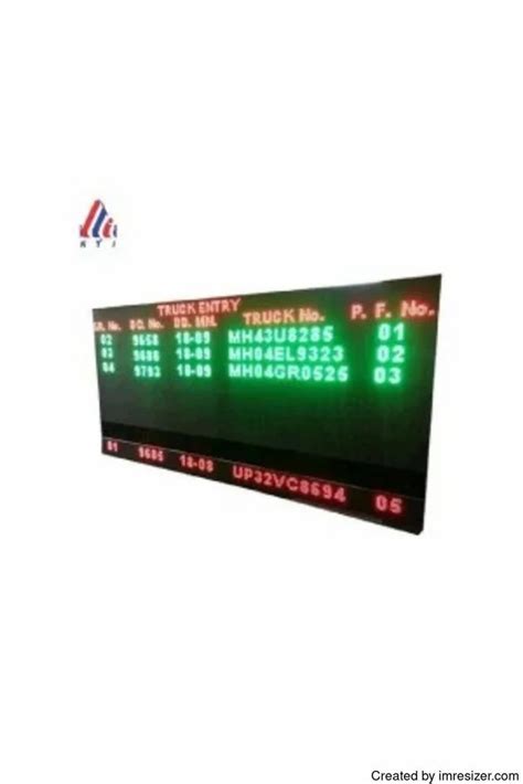 Automobile Service Station Customer LED Display Board At Rs 55000 Piece Outdoor Led Display In
