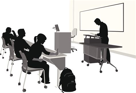 Computer Room Clipart Black And White