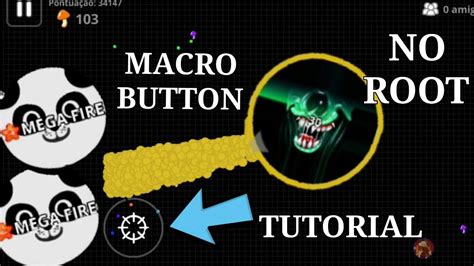 MACRO BUTTON TUTORIAL NO ROOT AGAR IO MOBILE YouTube