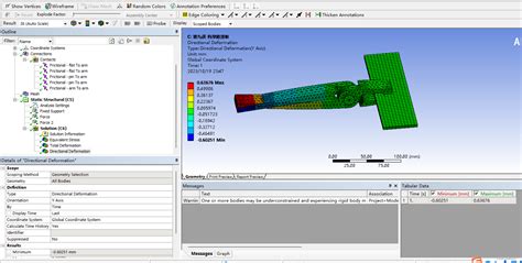 Ansys Workbench 第九课：接触设置和解除基础 Workbench装配体接触设置 Csdn博客