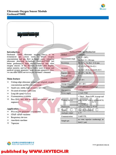 2051 Gasboard 7500b Pdf Sensor Gases