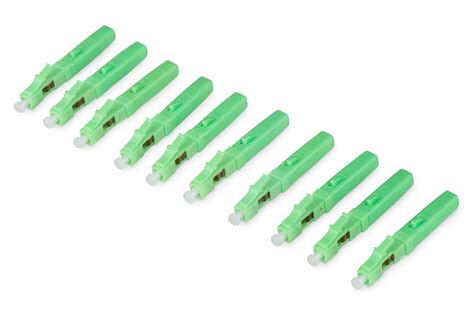 Digitus By Assmann Shop Lcapc Fiber Optic Fast Connector 10 Pieces