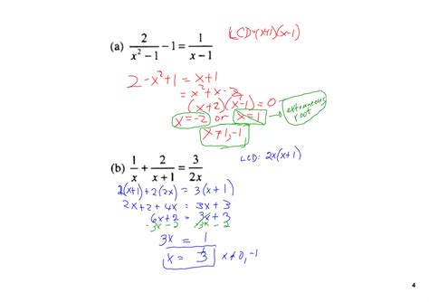 Nov 4 Solving Rational Equations Ppt