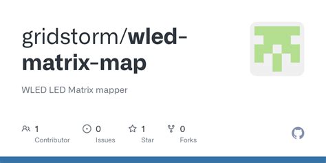 Github Gridstormwled Matrix Map Wled Led Matrix Mapper