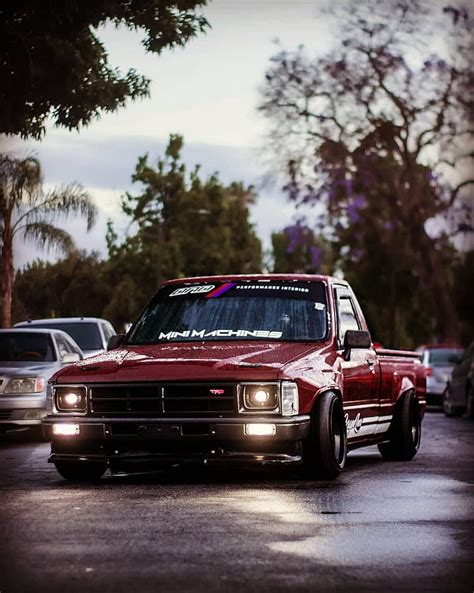 Slammed Toyota Pickup Wallpaper Stanced 1979 Toyota Hilux Mini Truck
