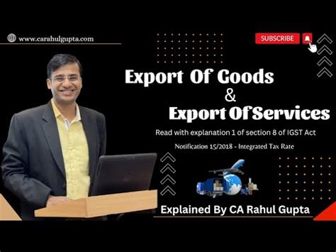 Know All About Export Procedure Under GST Pice