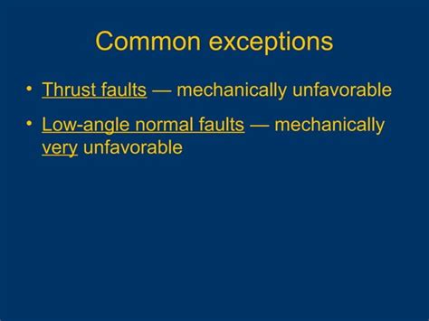 Anderson S Theory Of Faulting 1