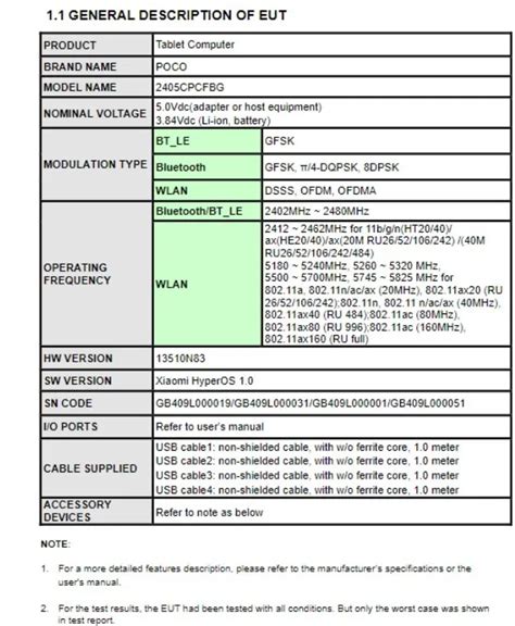 Poco Pad Upcoming Hyperos Tablet Certified With W Charging Mp