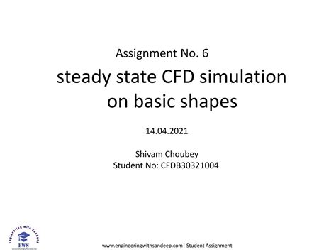 Steady State Cfd Simulation On Basic Shapes And Calculate Cd Value Ppt
