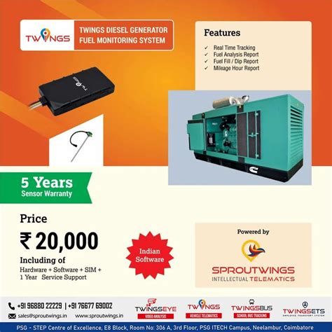Diesel Generator Monitoring System For Industrial At ₹ 20000 In Coimbatore Diesel Generator Monitoring System For Industrial At ₹ 20000 In Coimbatore