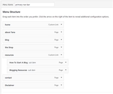 how to create dropdown menus in wordpress