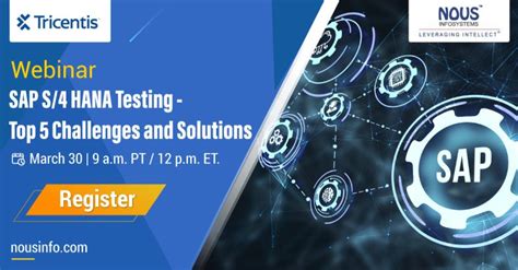 Webinar SAP S 4HANA Testing Top 5 Challenges And Solutions 9mnt