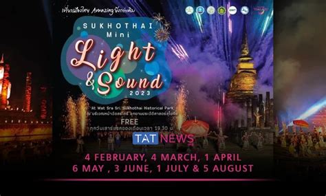 Sukhothai Mini Light And Sound 2023 Thailand