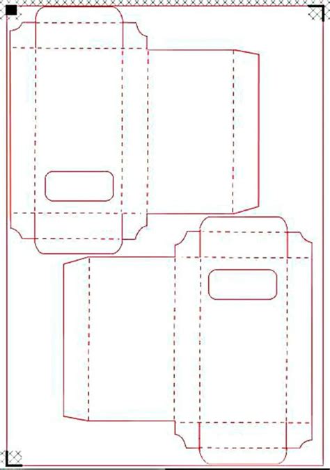 Molde Caixa Para Lembrancinha