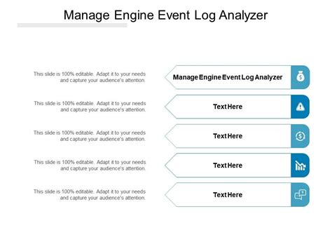 manage engine event log analyzer ppt powerpoint presentation visual