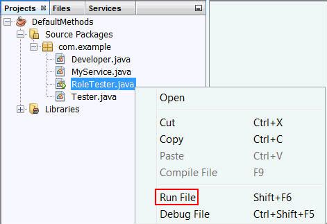 Java SE 8 Implementing Default Methods In Interfaces