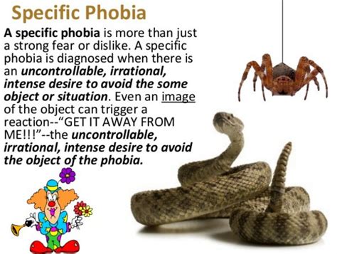 Specific Phobia