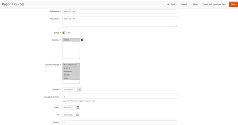 how to give discount on payment methods in magento 2