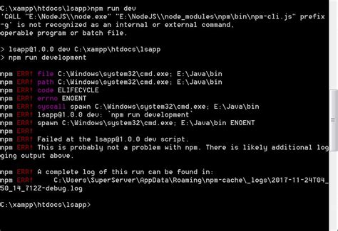 Laravel Npm Run Dev Doesnt Work Stack Overflow