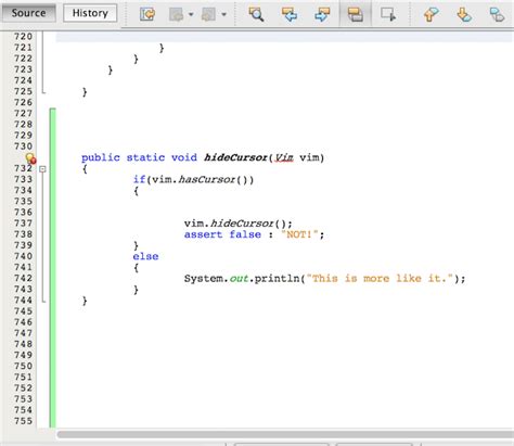 Vim In JVI For Netbeans The Cursor Won T Appear Stack Overflow