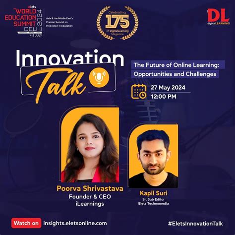 poorva shrivastava on linkedin thank you elets digital learning for
