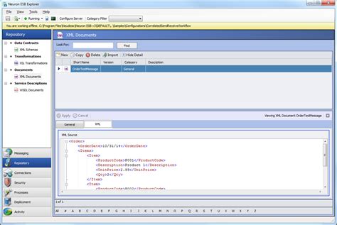 Correlated Send Receive Workflow Peregrine Connect