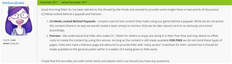 Patreon Or Whats Happened With Modding Was Ist Mit Dem Modding