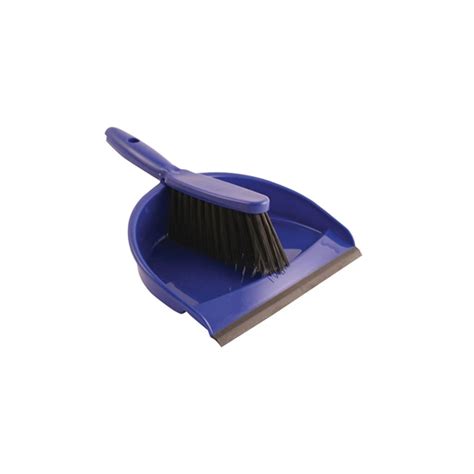 Colour Coded Dustpan And Brush Set Cleaning Hardware Tts
