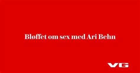 Bløffet Om Sex Med Ari Behn