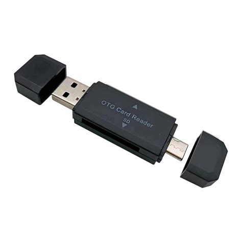 Hpdl Black Tf Sdusb Type C Card Reader